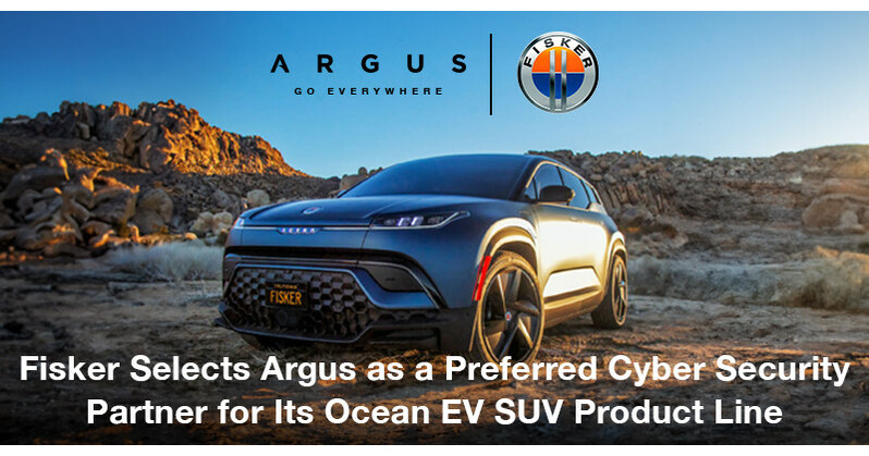 US-Based EV Manufacturer Fisker Selects Argus as a Preferred Cyber ...