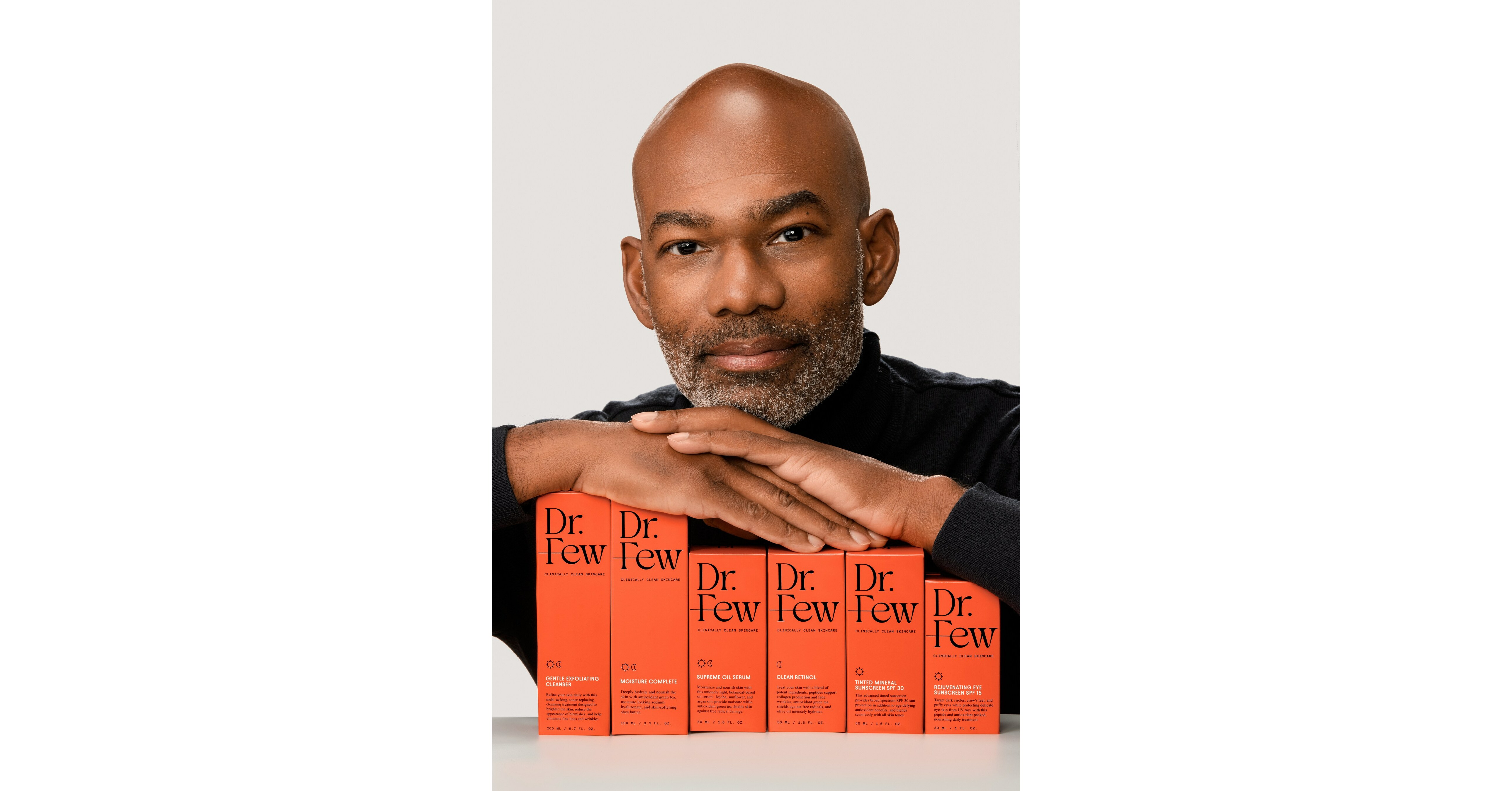 Renowned Holistic Plastic Surgeon, Dr. Julius Few, Launches Collection ...