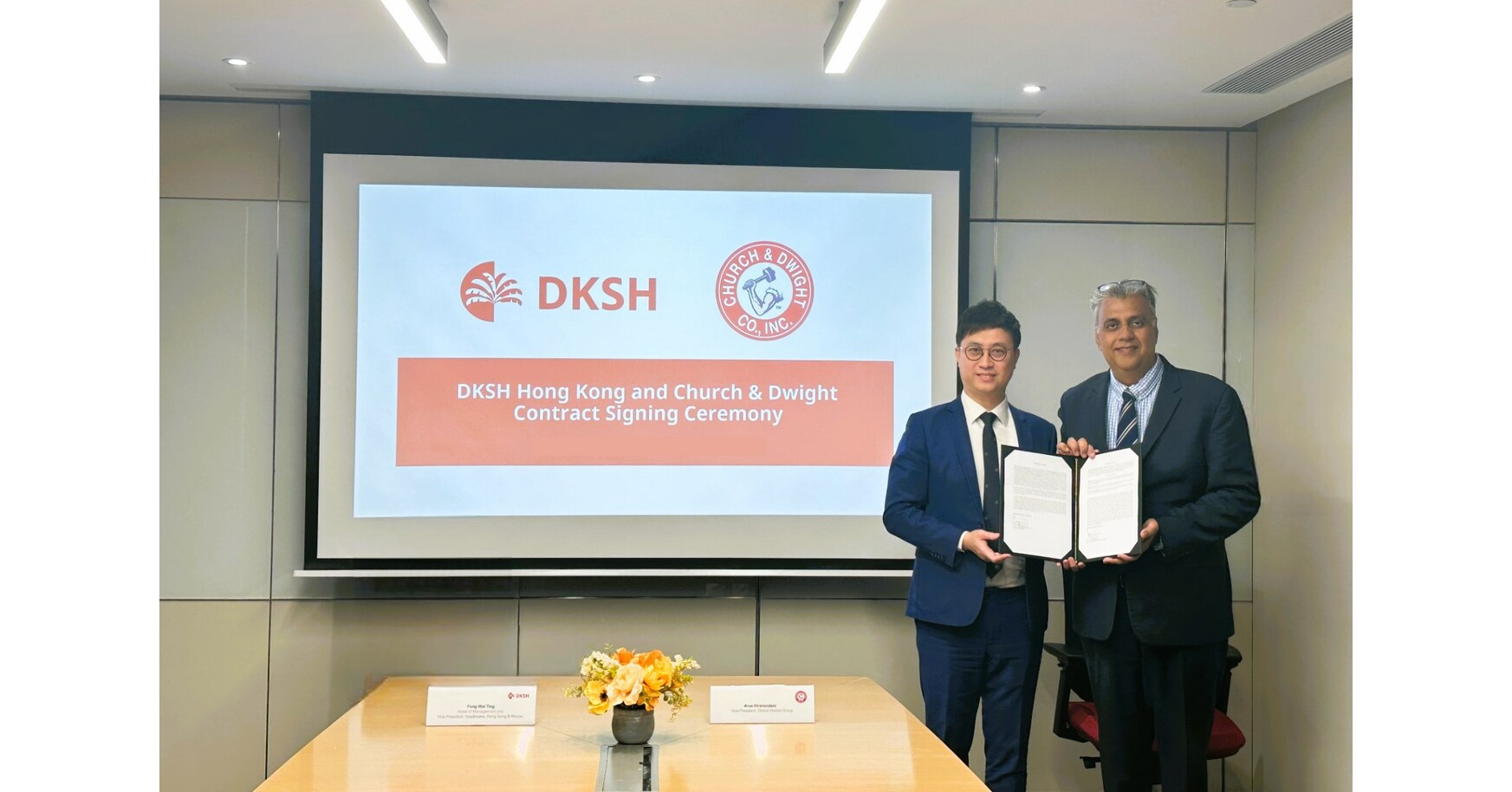 DKSH Hong Kong Business Unit Healthcare Solidifies Long-Term Partnership with Church & Dwight
