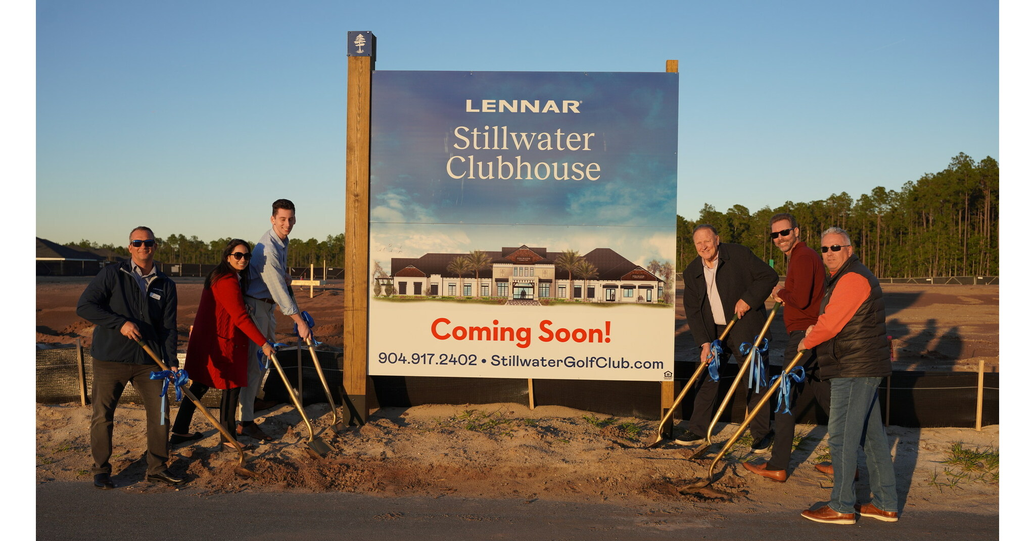 LENNAR BREAKS GROUND ON EXPANSIVE AMENITY CLUBHOUSE AT STILLWATER ...