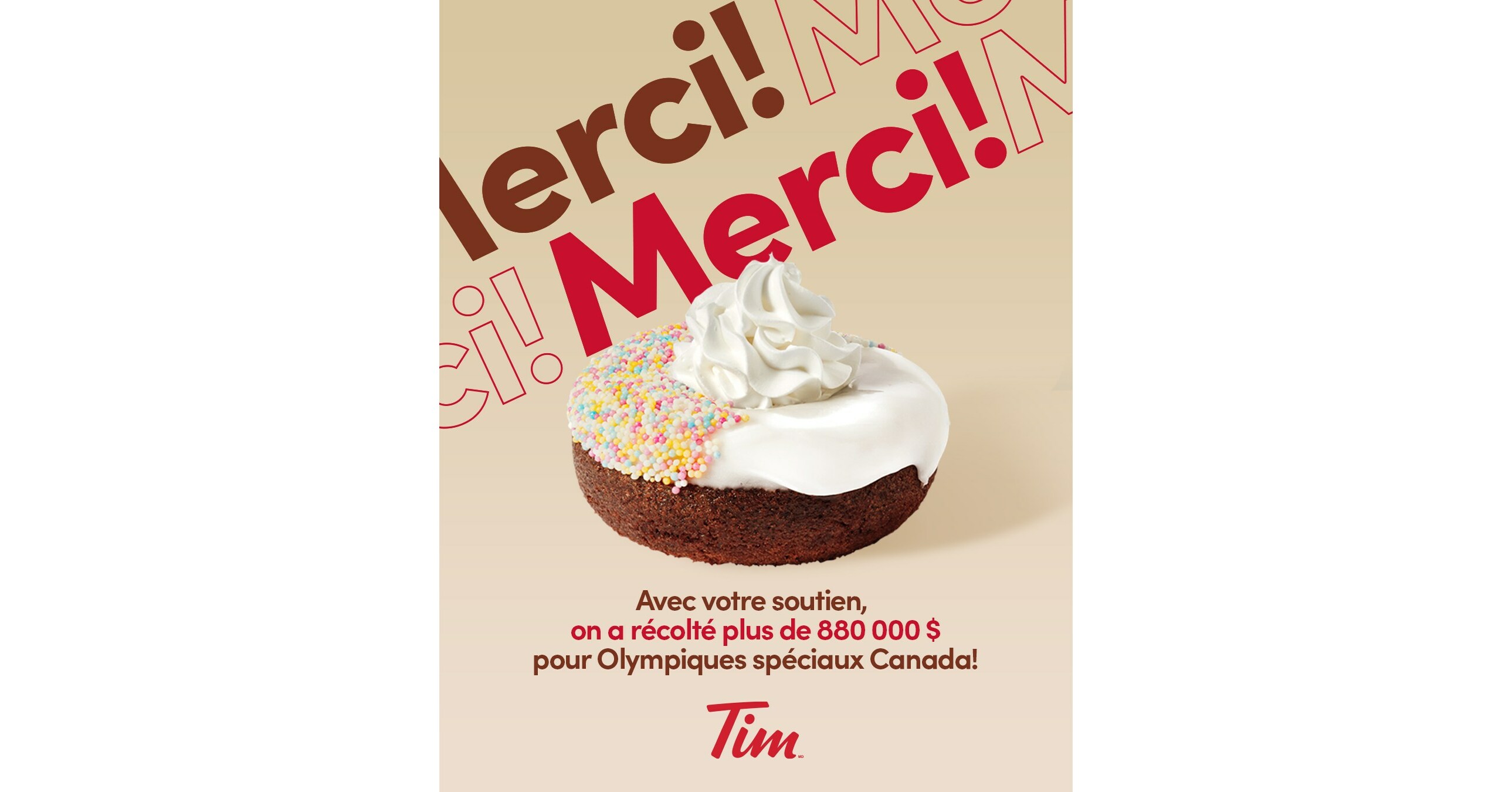 Tim Hortons recueille un montant record de 884 000 $ avec la collecte ...