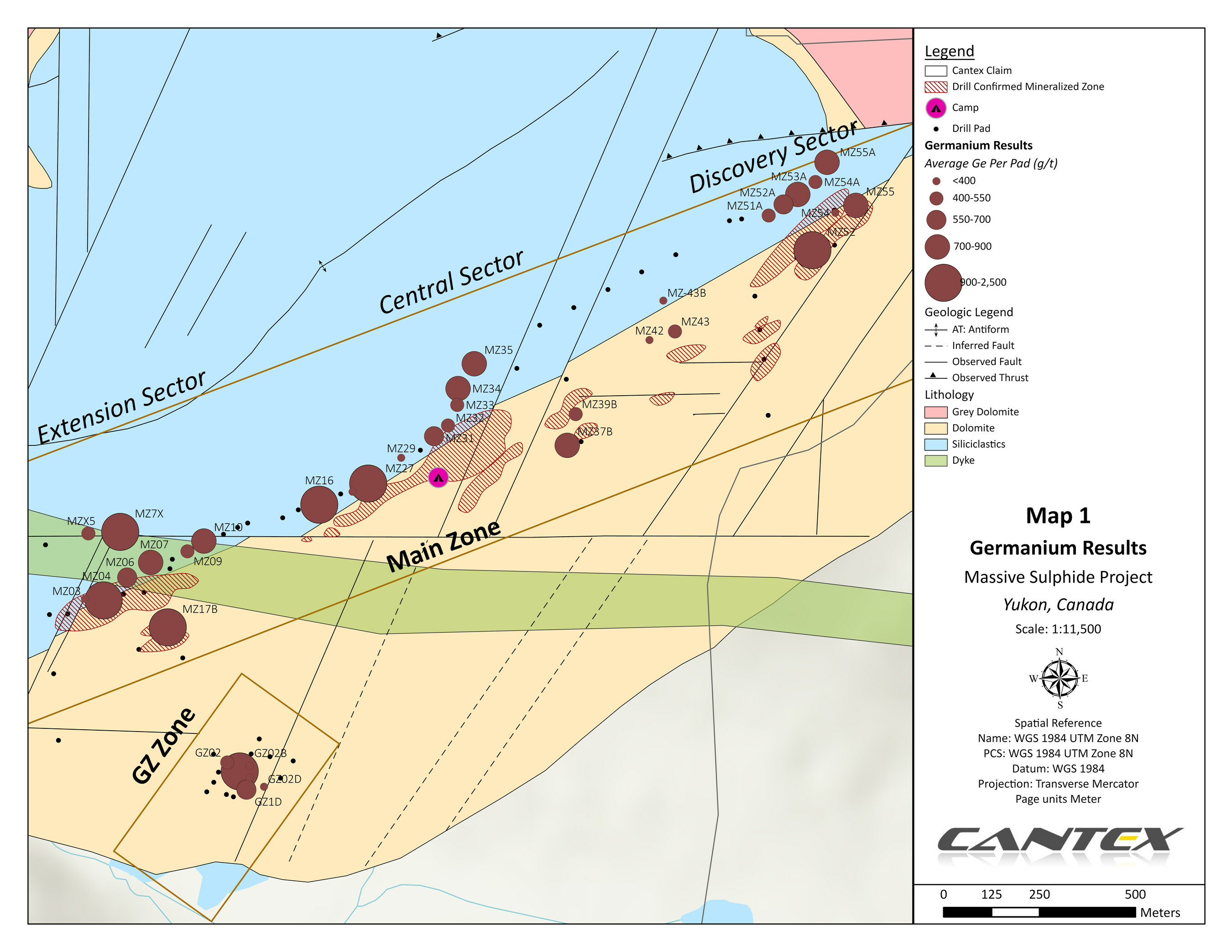 Cantex Mine Development Confirms Elevated Germanium Results Along ...