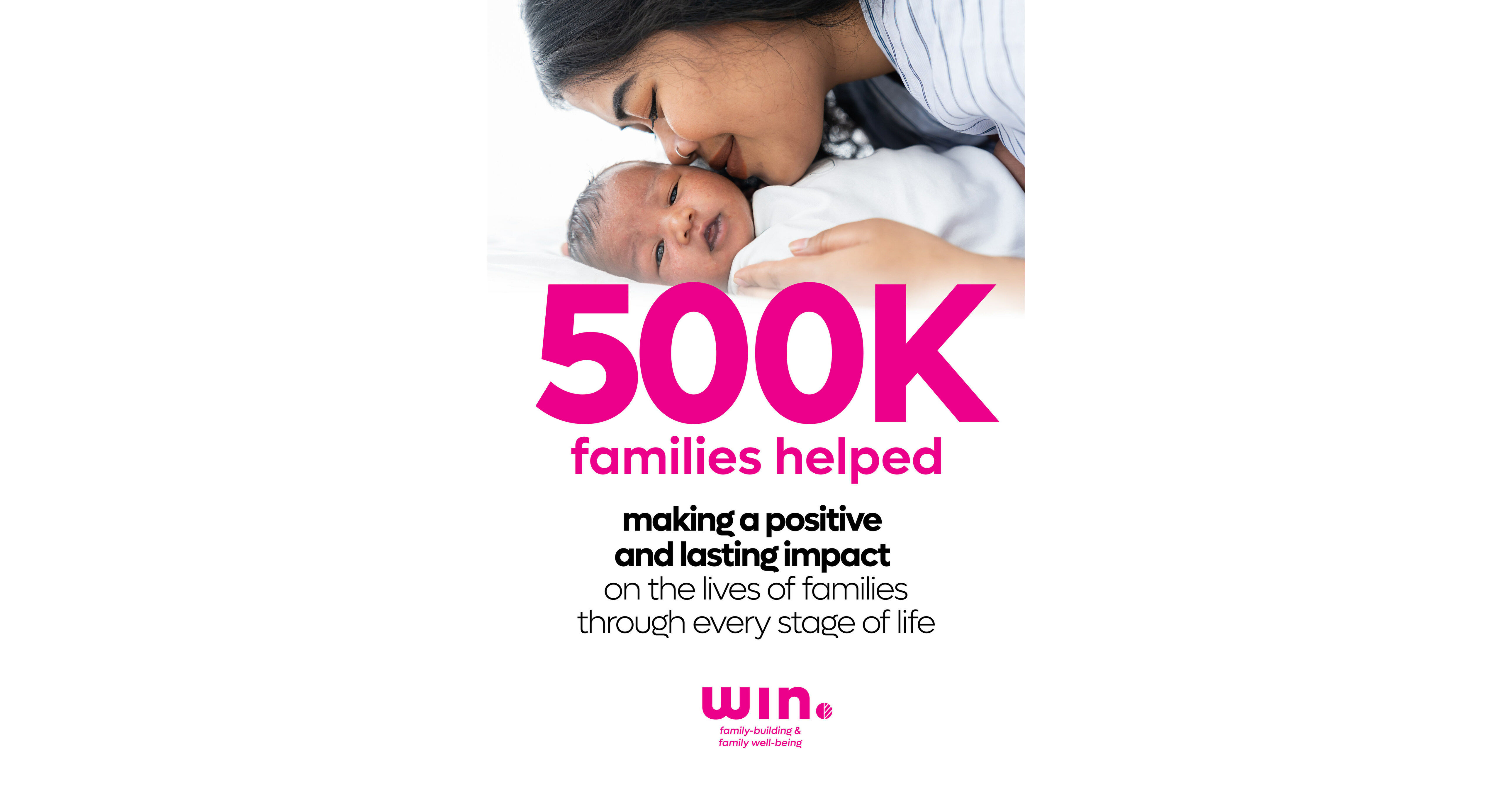 WIN Celebrates Milestone: 500,000 Families Supported on Their Journey ...