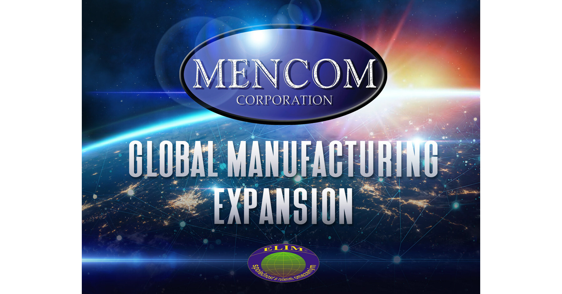 Die Mencom Corporation baut ihre Präsenz in Europa durch die strategische Akquisition von ELIM ...