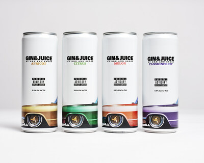 DR. DRE AND SNOOP DOGG LAUNCH READY TO DRINK GIN & JUICE BY DRE AND SNOOP