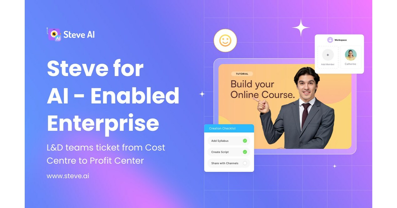 Steve AI - The World's 1st Next-Gen AI Video Creation Platform Unveils Steve AI 2.0