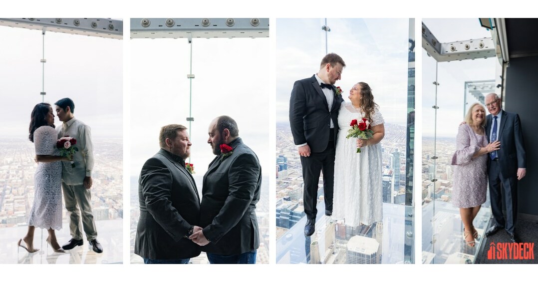 SKYDECK CHICAGO CELEBRATED 50 YEARS OF LOVE STORIES THROUGH ANNUAL ...