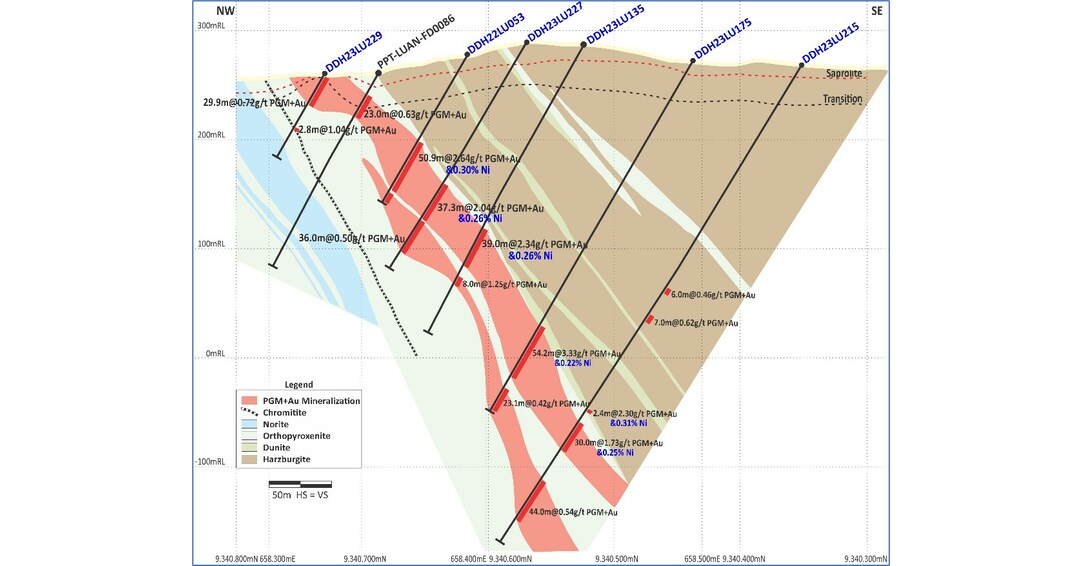 Bravo Intercepts Deeper, Wider and Higher-Grade PGM+Au+Ni Mineralization in the Central Sector ...