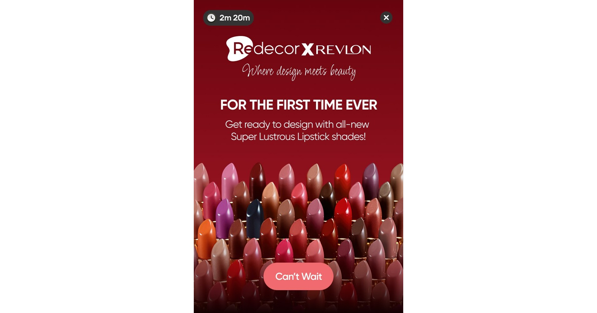 Redecor and Revlon Bring Beauty and Design Together in a New Mobile ...