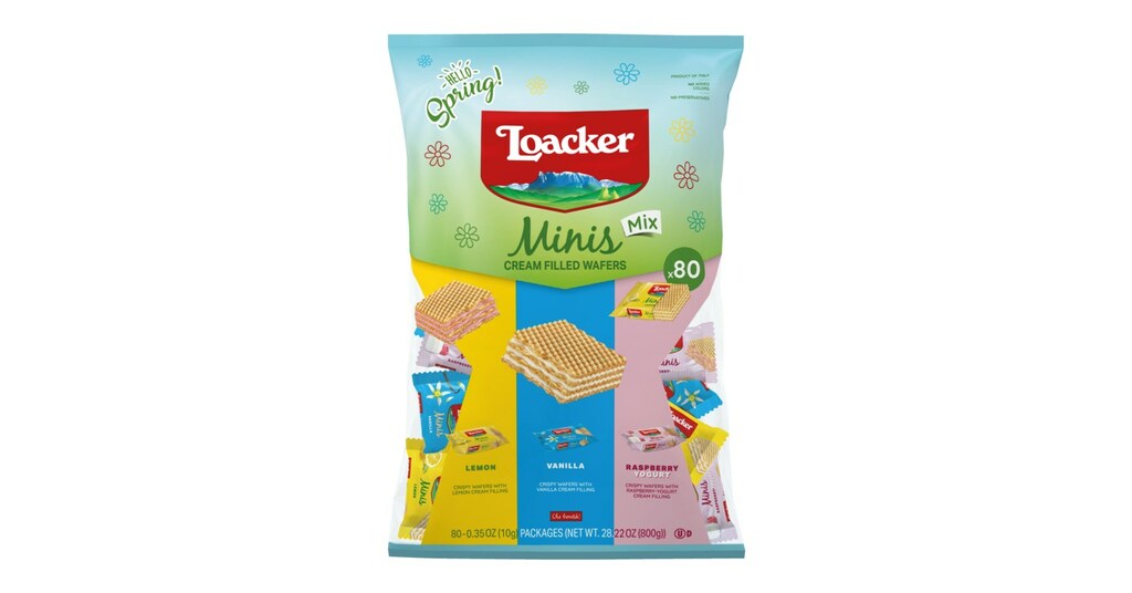 Loacker Brightens Shelves with New Minis Spring Mix