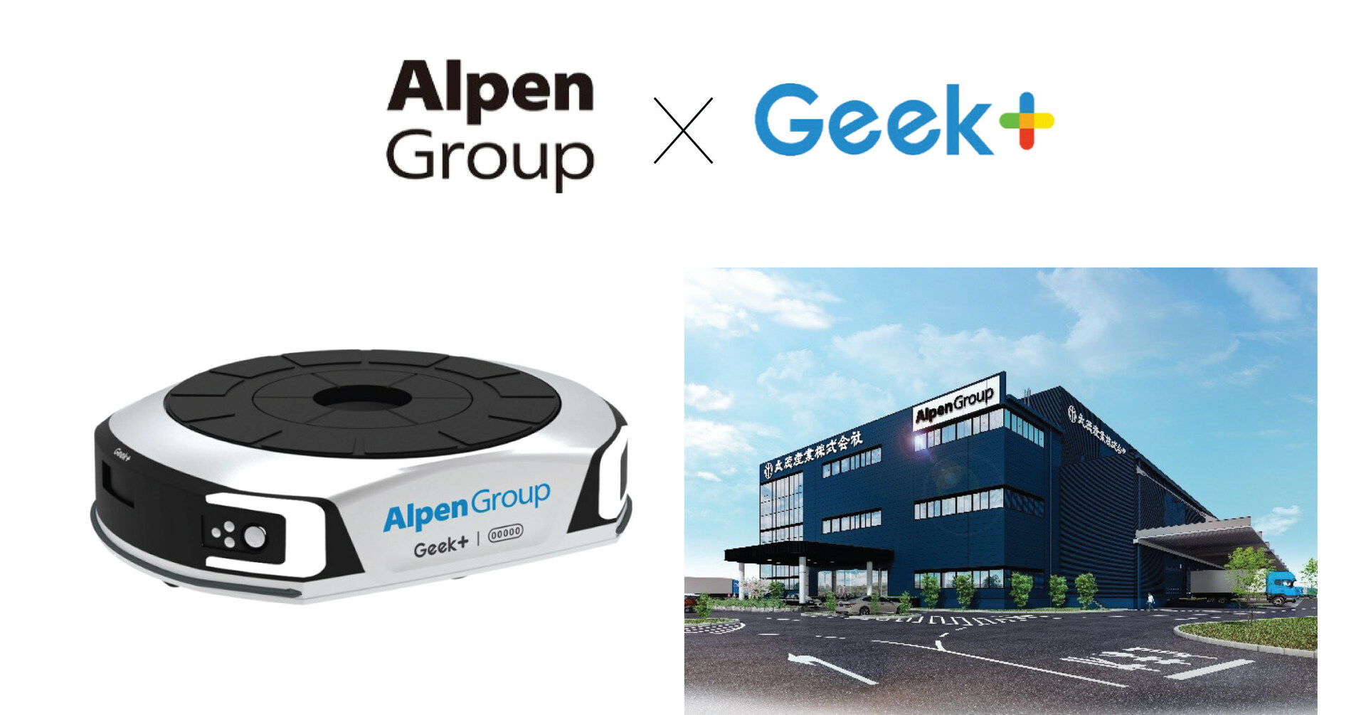 Geekplus optimizes new Alpen ecommerce facility with Goods-to-Person flagship solution