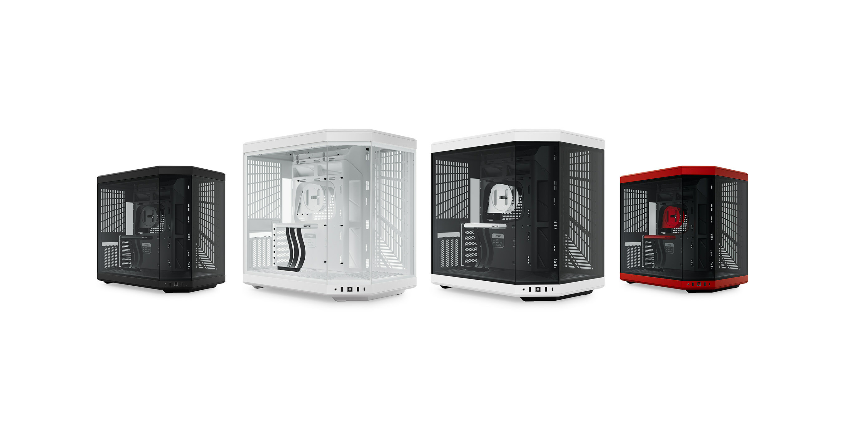 Y 70 HYTE Y70 Mid Tower ATX Gaming Case Black