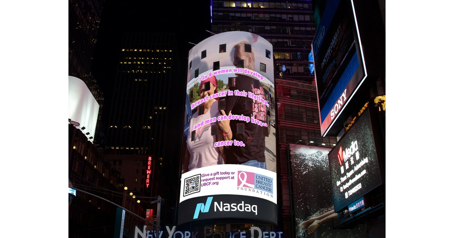 NYC Landmark Goes Pink: United Breast Cancer Foundation's Times Square ...