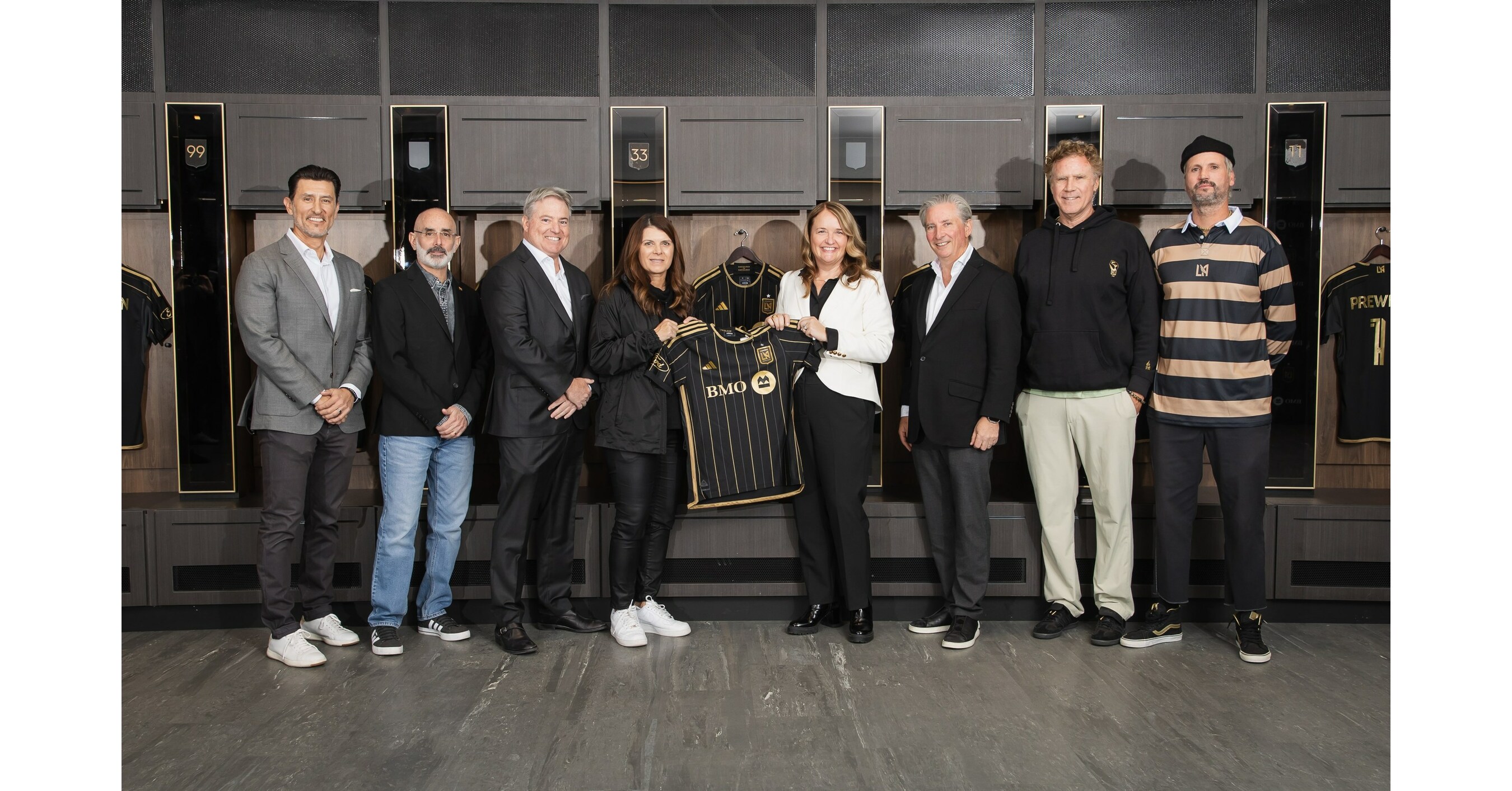 LE LAFC ANNONCE QUE BMO EST LE COMMANDITAIRE OFFICIEL DE SON MAILLOT