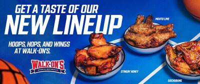 WALK-ON'S SPORTS BISTREAUX ADDS THREE NEW ZESTY WING FLAVORS TO ITS ...