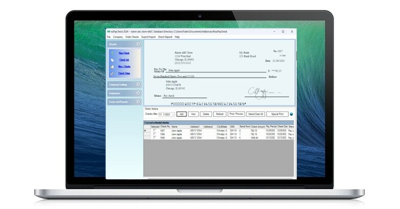 EzPaycheck Payroll Software 2024 Allows For Seasonal Employees To Be ...
