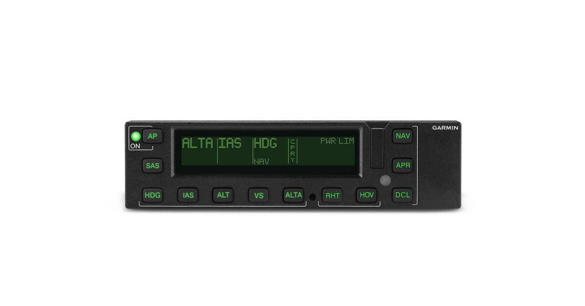 Garmin adds IFR and 4-axis capability to GFC 600H helicopter flight ...