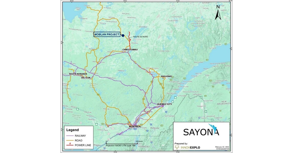 MOBLAN LITHIUM PROJECT FEASIBILITY STUDY: POSITIVE RESULTS DELIVER C$2 ...