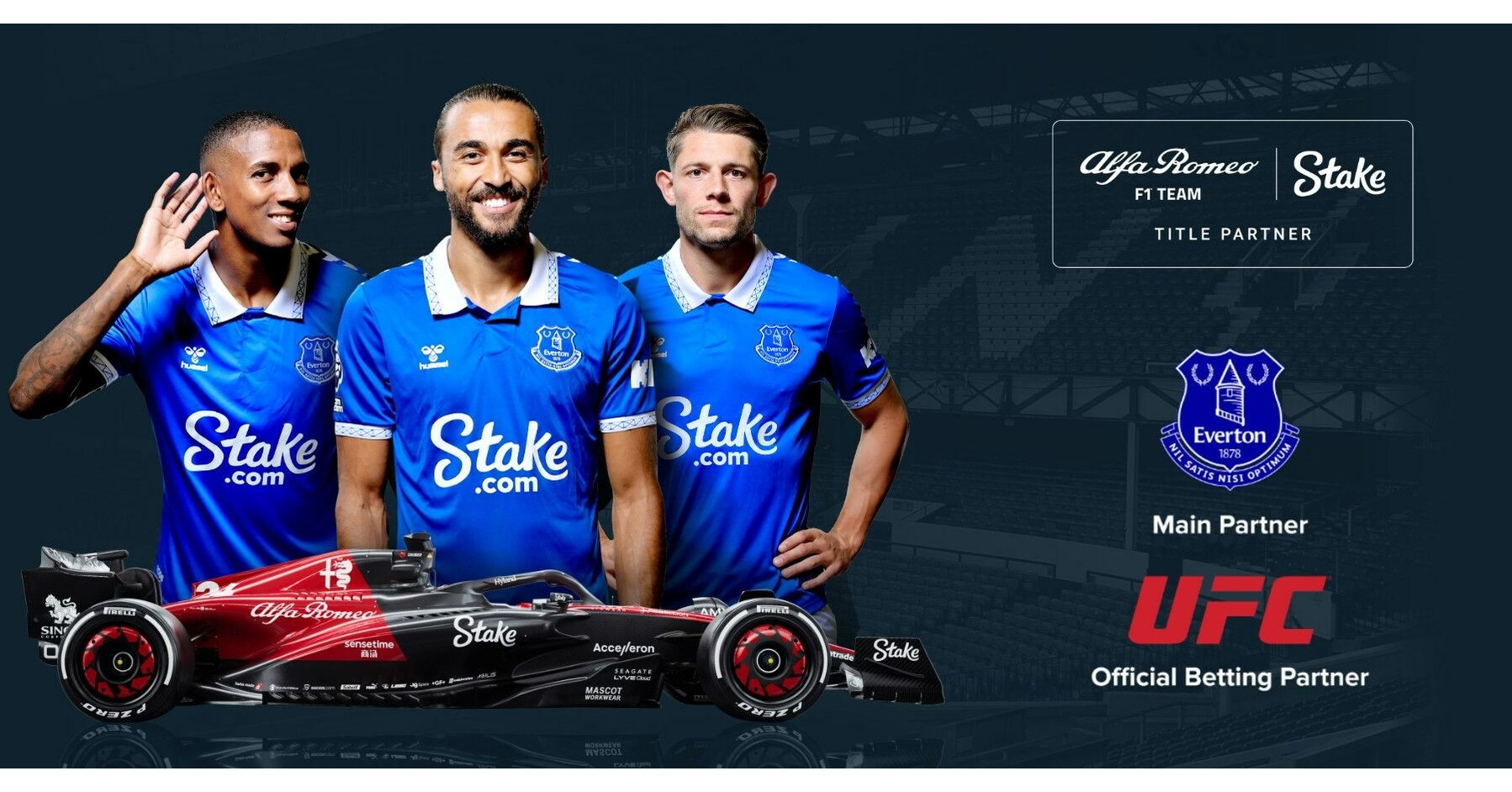 STAKE.COM NAMED BY UFC® AS ITS OFFICIAL PARTNER