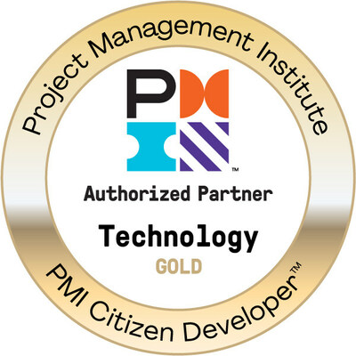 PMI Citizen Developer™ awards Kissflow Gold Tier Recognition
