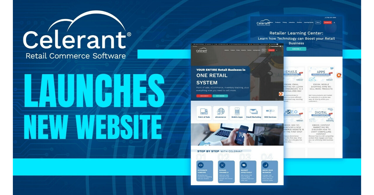 Celerant Launches New Website to Enhance User Experience