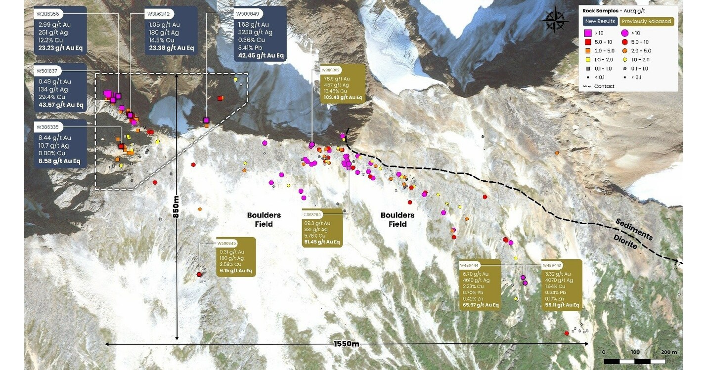 PROSPECT RIDGE RESOURCES DISCOVERS A HIGH-GRADE COPPER VEIN SYSTEM ...