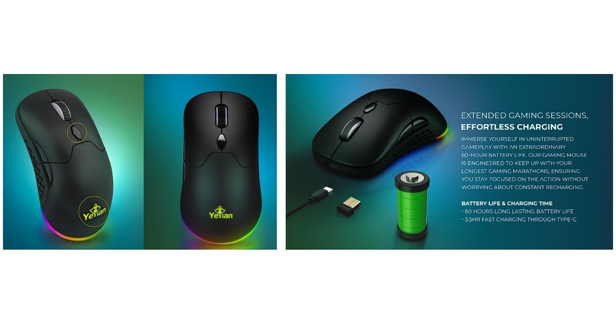 YEYIAN GAMING Launches Game-Changing SHIFT 3-in-1 RGB Gaming Mouse and ...