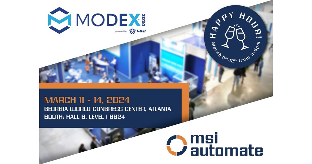 MSI Automate Excites Industry with Showcase at MODEX 2024 and In-Booth ...