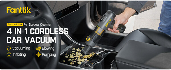 Fanttik Launches Slim V9 Mix and Slim V8 Apex Vacuums with Tons of ...