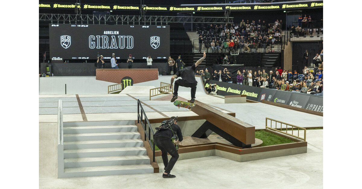 Monster Energy's Aurelien Giraud Takes First Place in Men's Skateboard ...