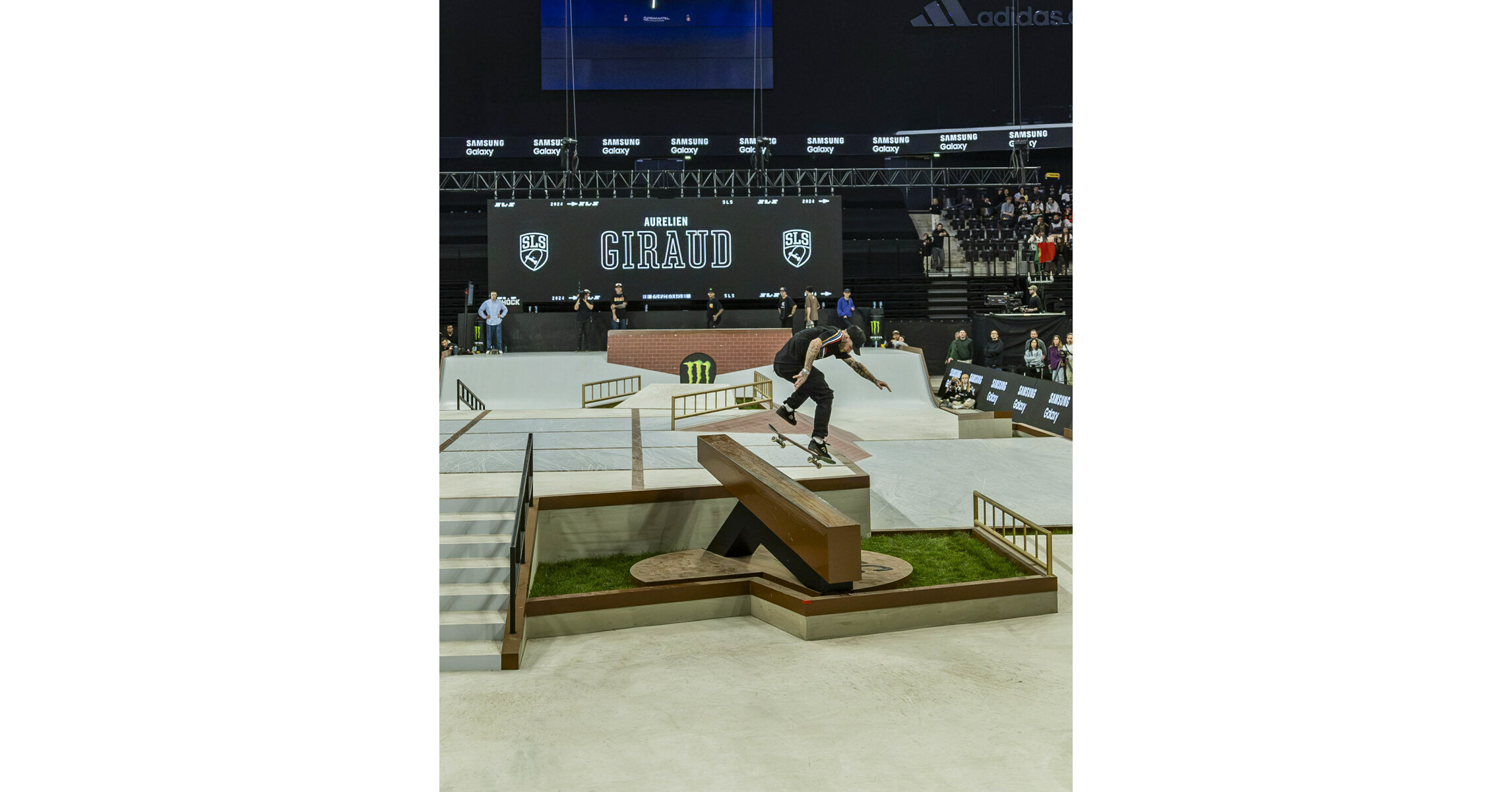 Monster Energy's Aurelien Giraud Takes First Place in Men's Skateboard ...