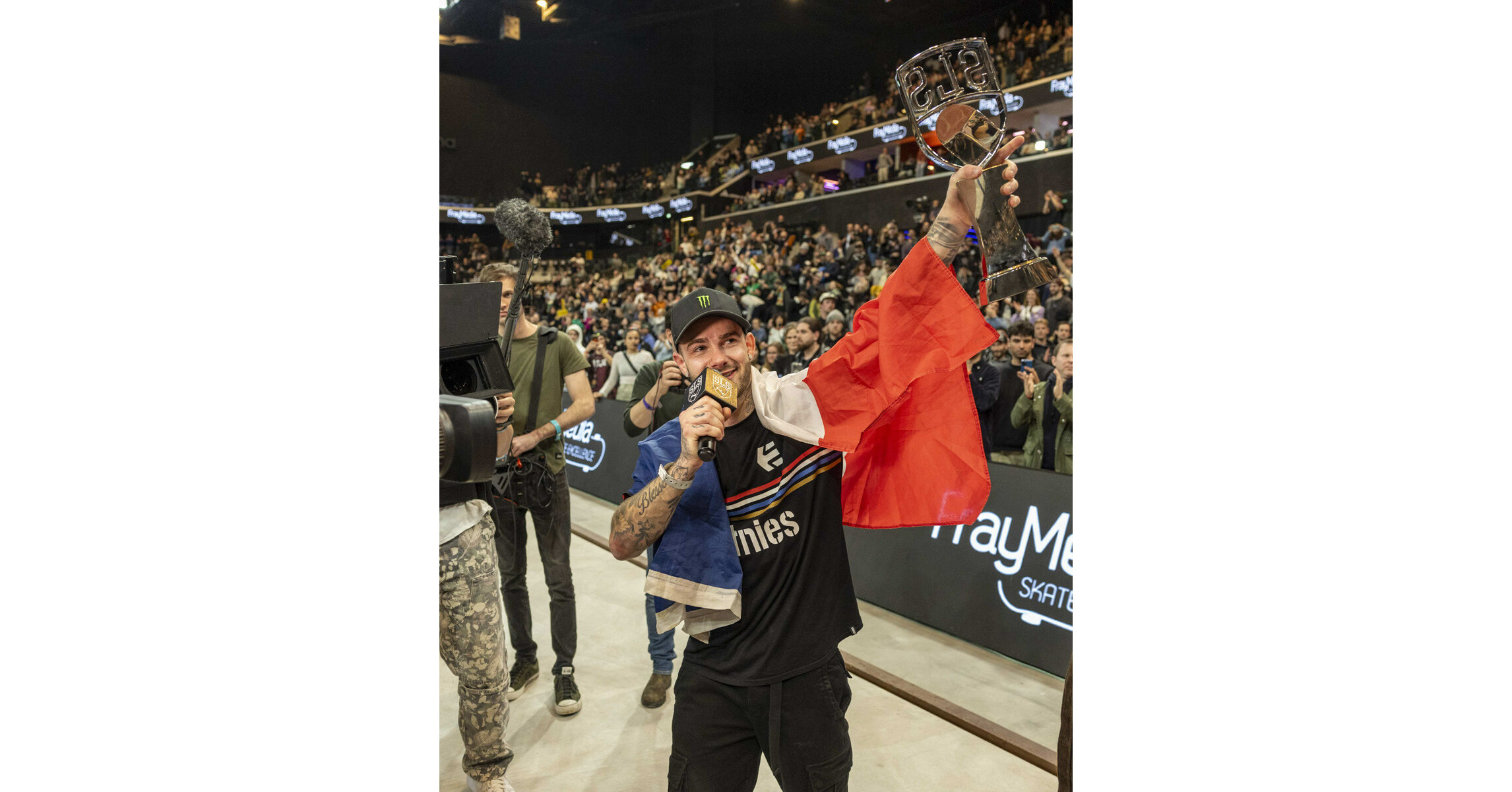 Monster Energy's Aurelien Giraud Takes First Place in Men's Skateboard ...
