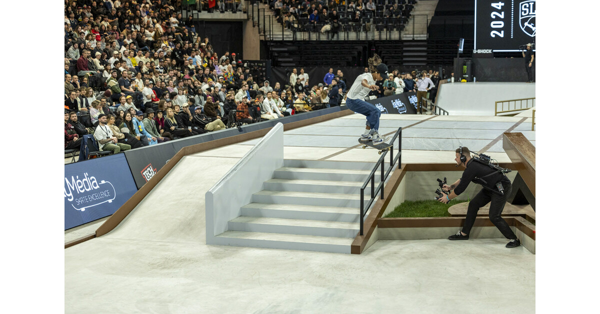 Monster Energy's Aurelien Giraud Takes First Place in Men's Skateboard ...