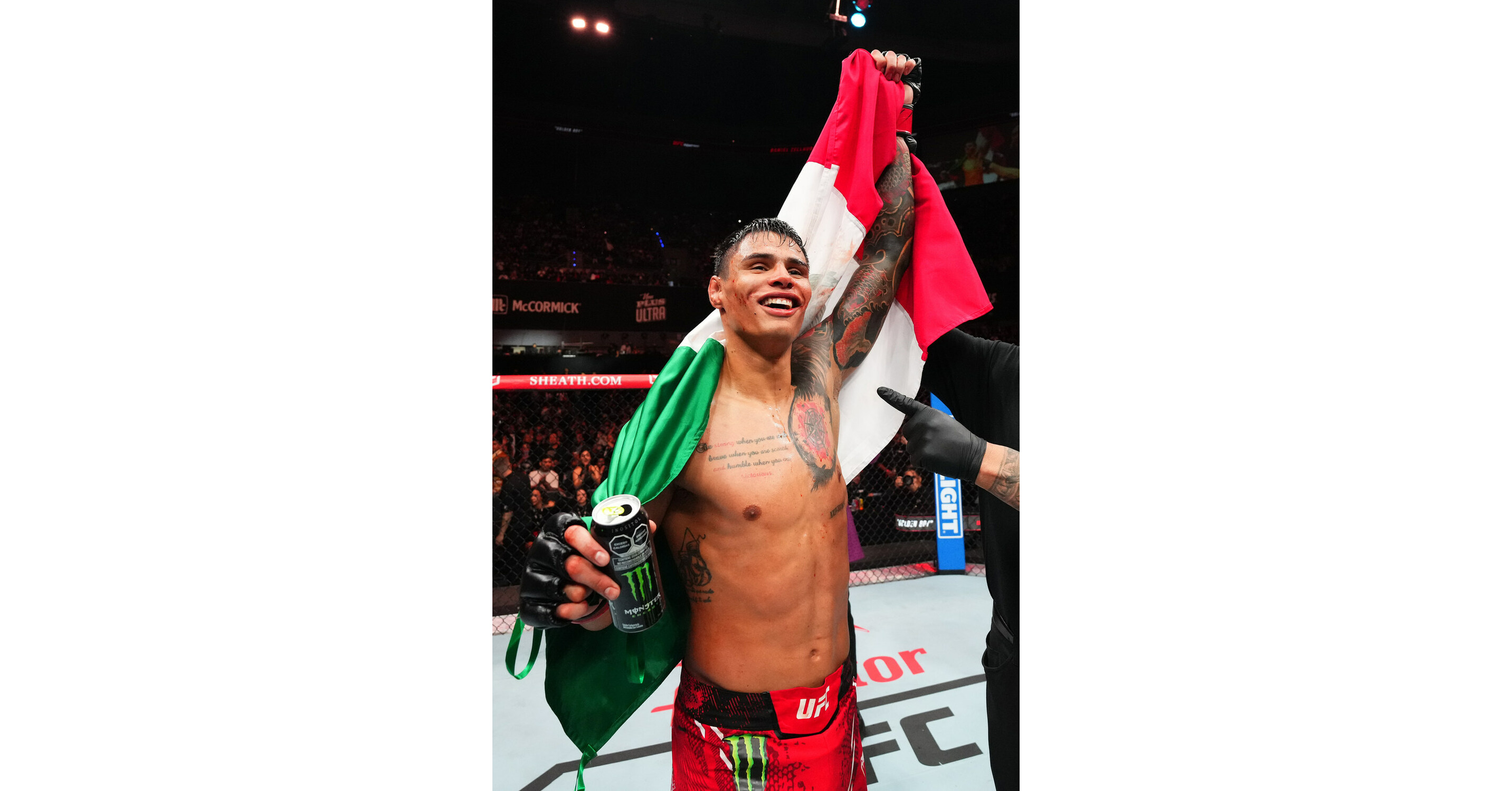 Monster Energy's Daniel Zellhuber Defeats Francisco Prado at UFC Fight ...