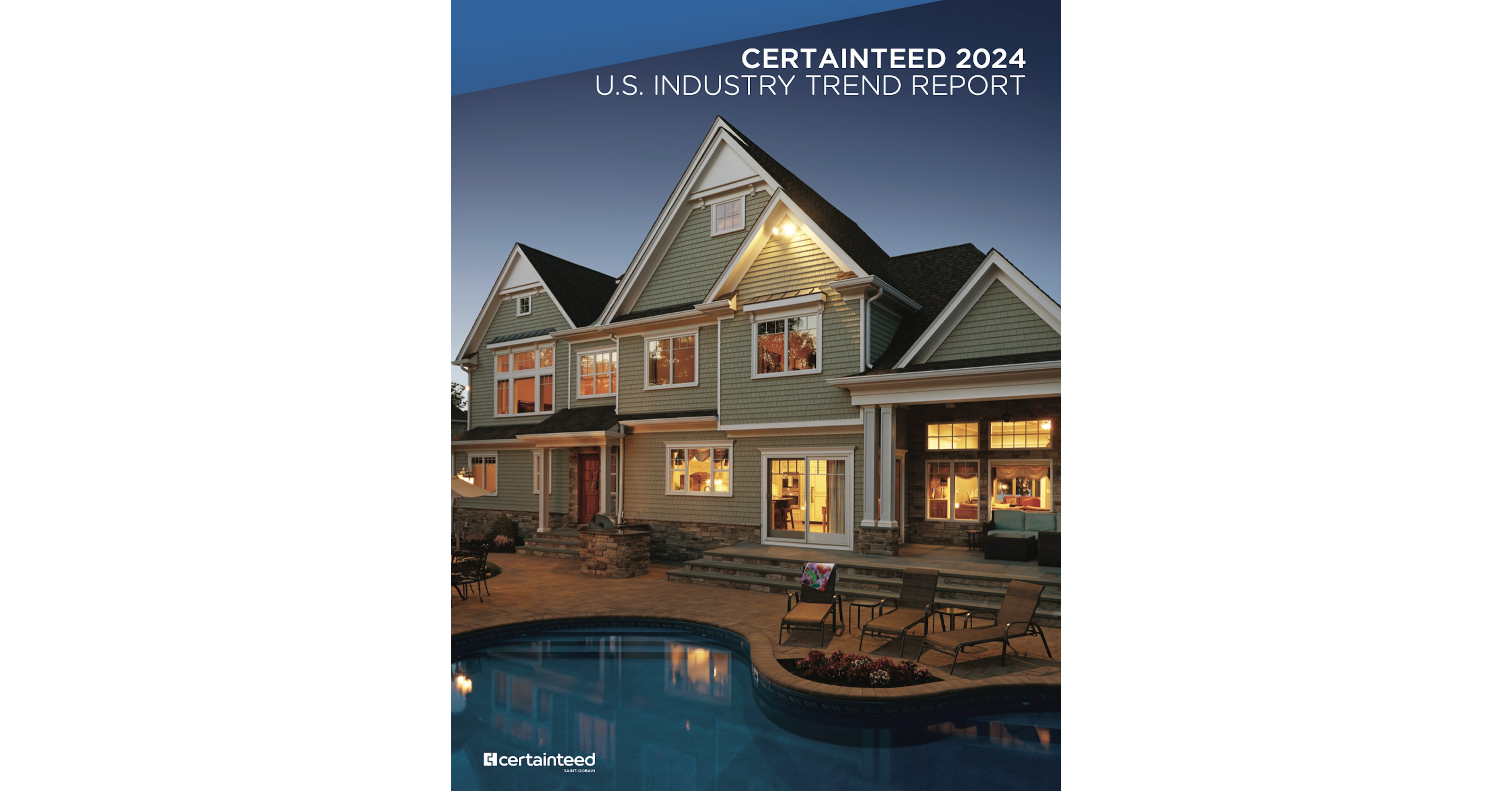 CertainTeed Launches U.S. Industry Trend Report at the 2024 International Builders' Show