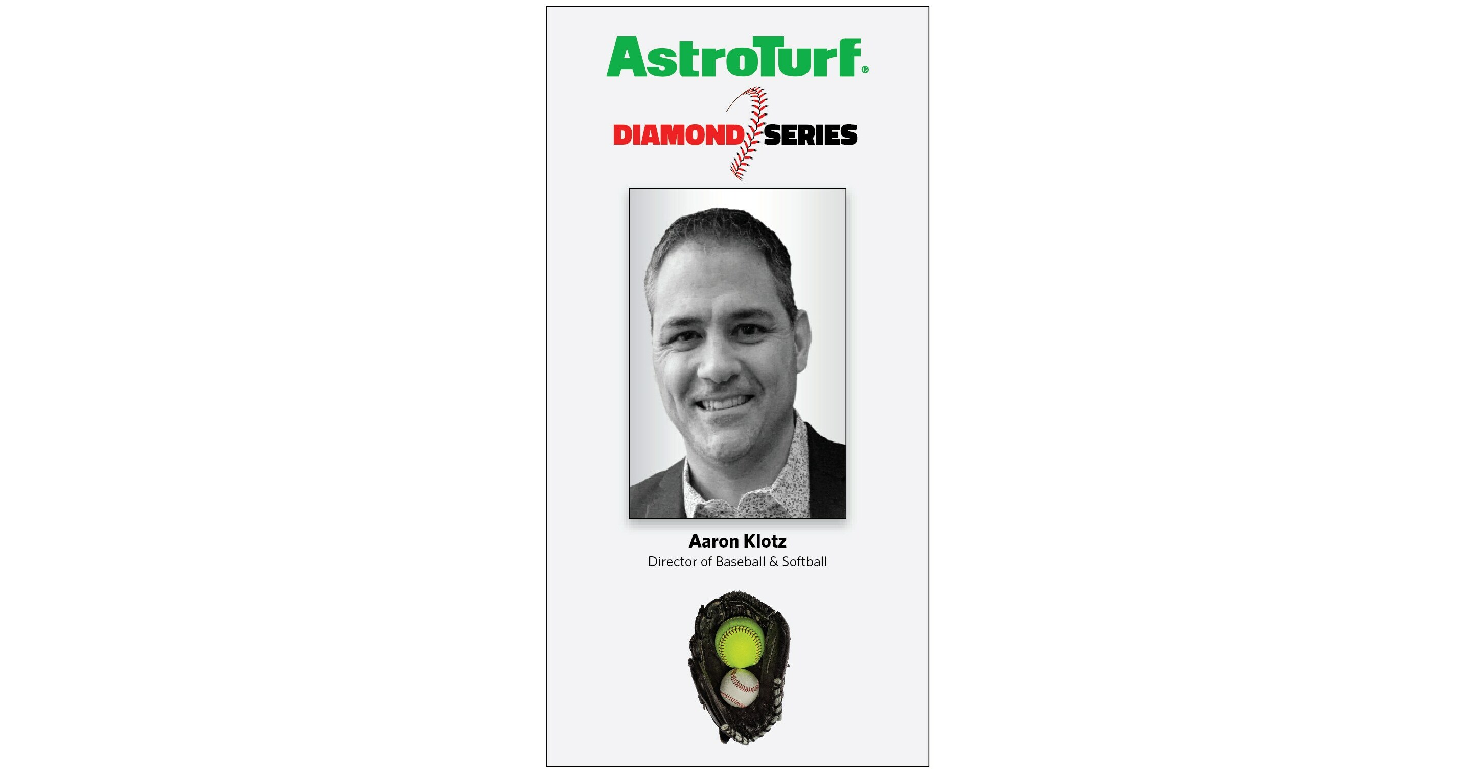 AstroTurf Names Aaron Klotz as National Director of Baseball and Softball