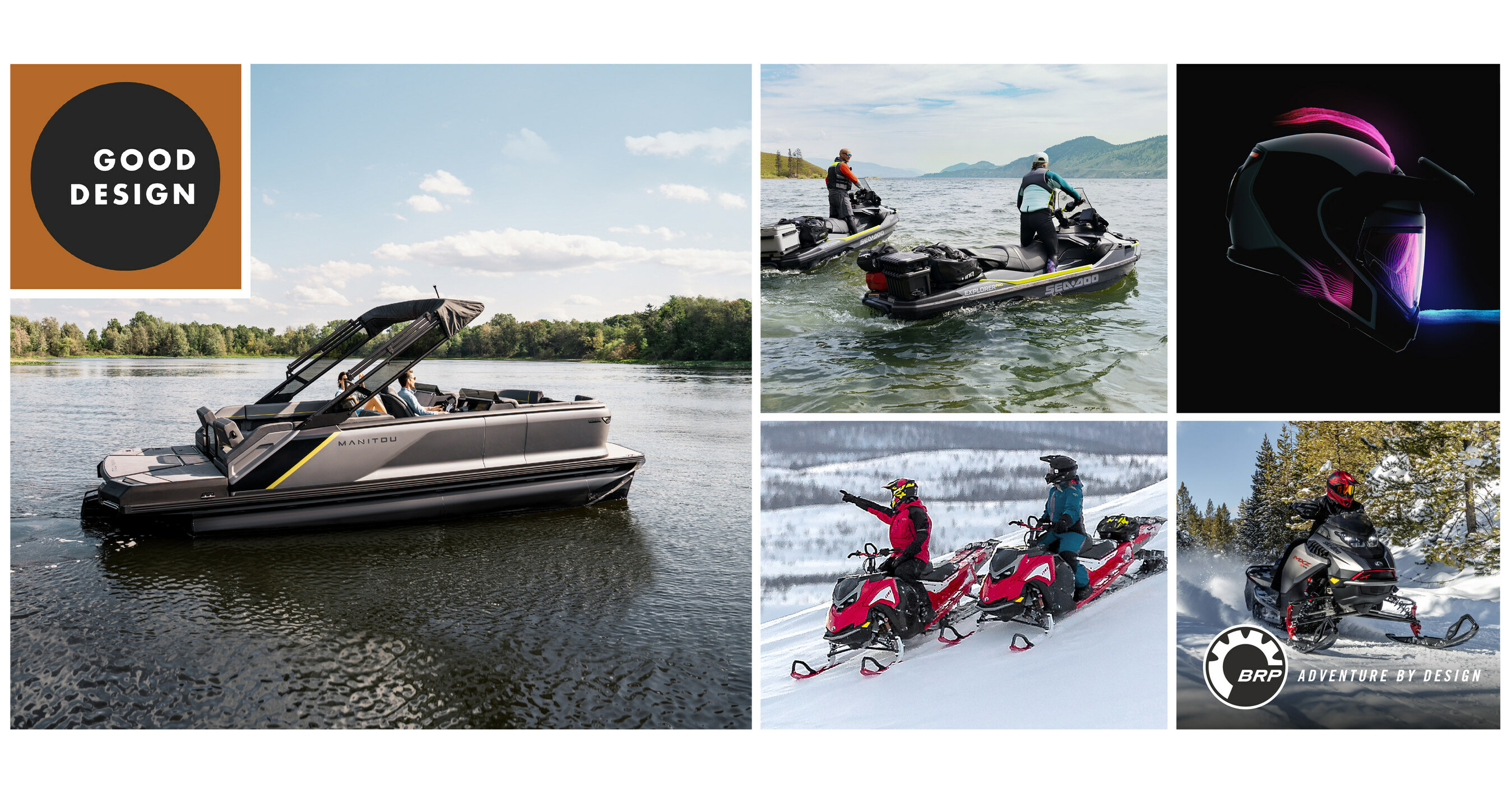 BRP CLOSED OUT 2023 WITH A FLURRY OF DESIGN AWARDS FROM GOOD DESIGN USA