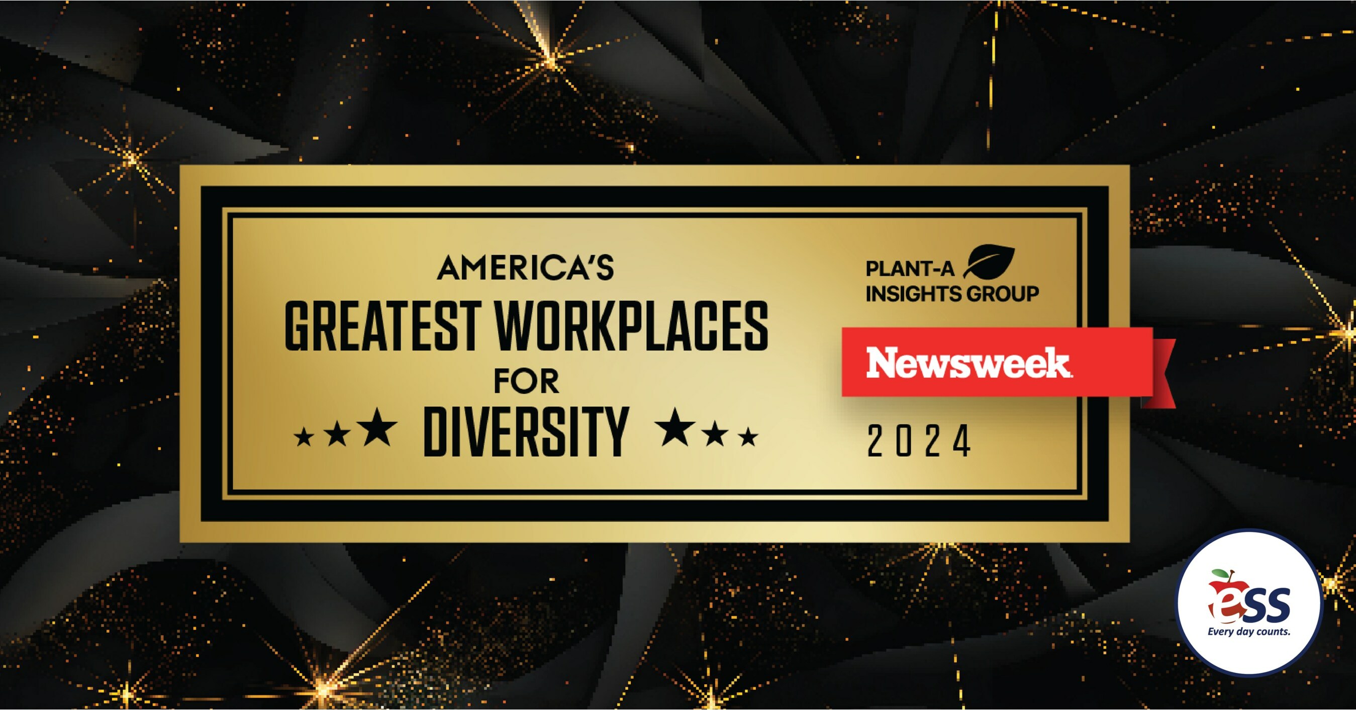 ESS Named to Newsweek's America's Greatest Workplaces 2024 for Diversity