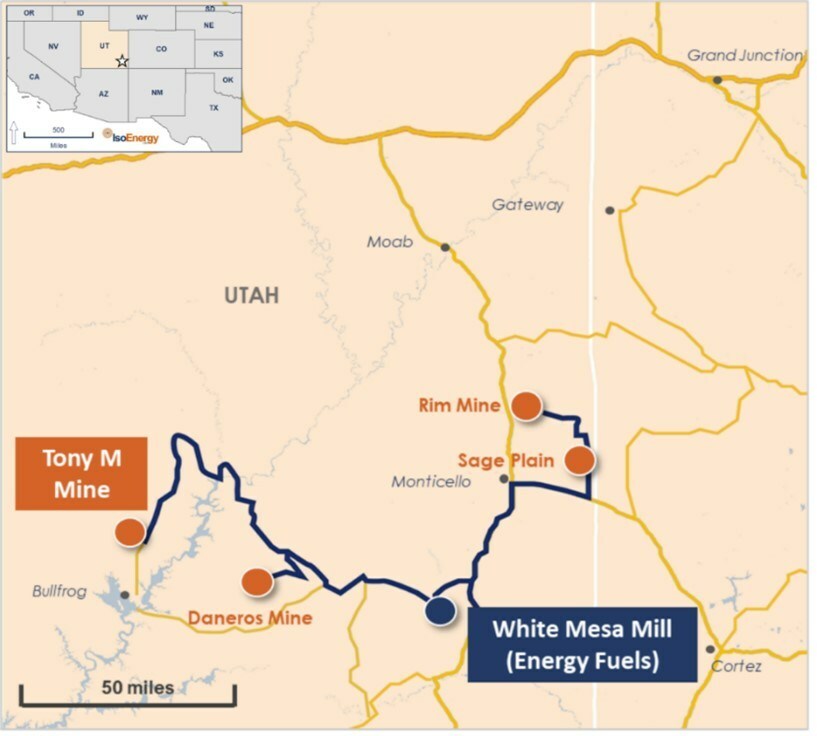 IsoEnergy Provides Update on its U.S. Mine Restart Plans with ...