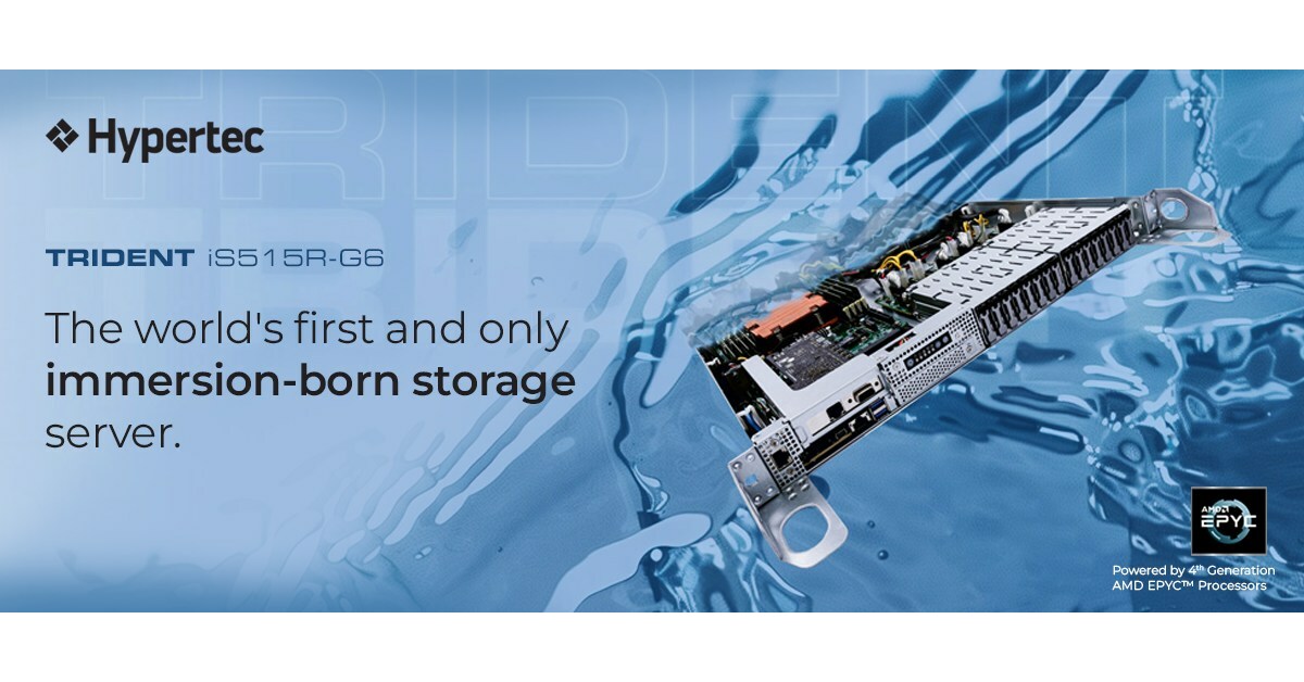 Hypertec Launches the CIARA TRIDENT iS515R-G6: The World's First and ...