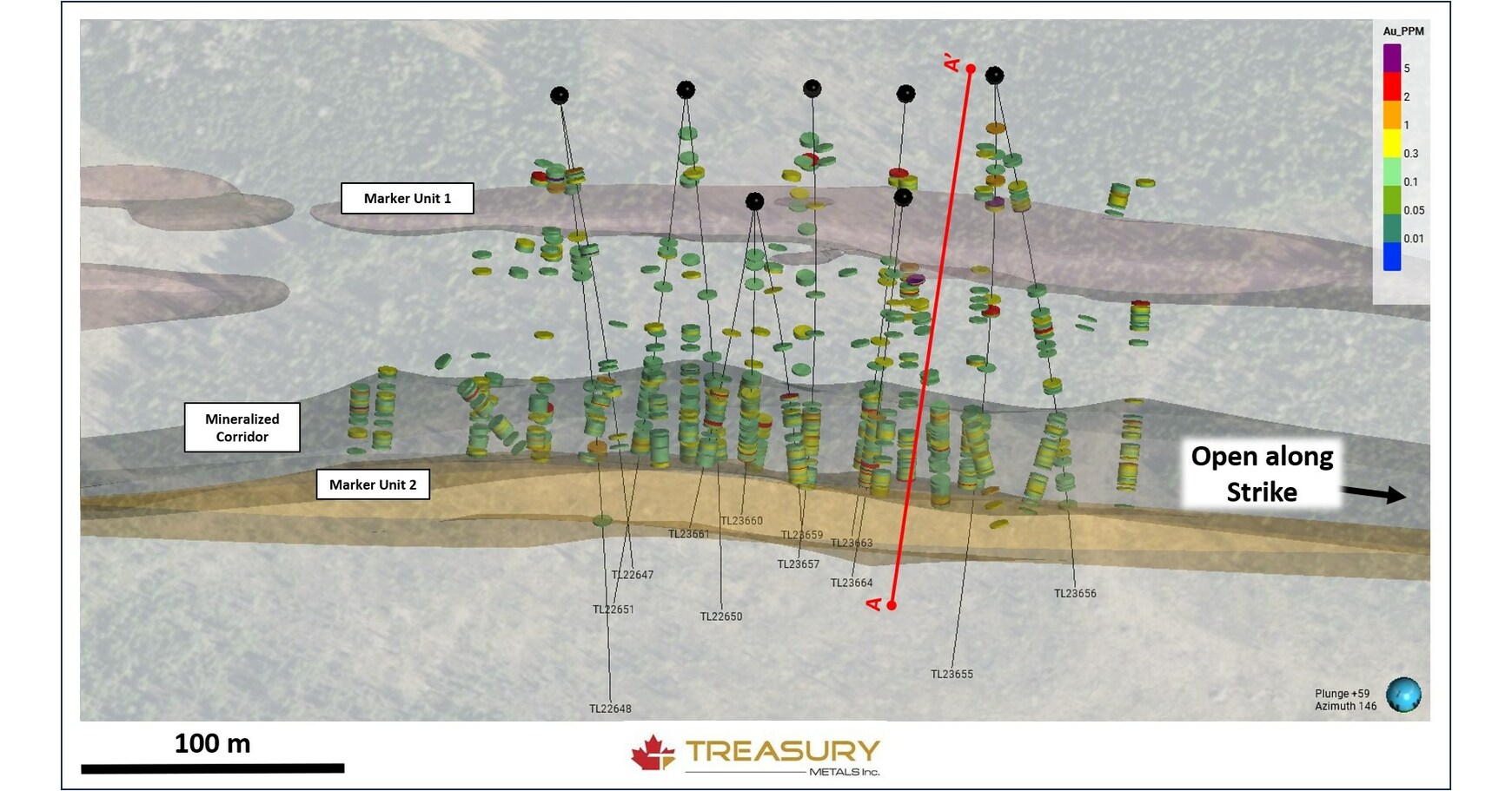 Treasury Metals Announces Results from Drilling on Far East Target at ...
