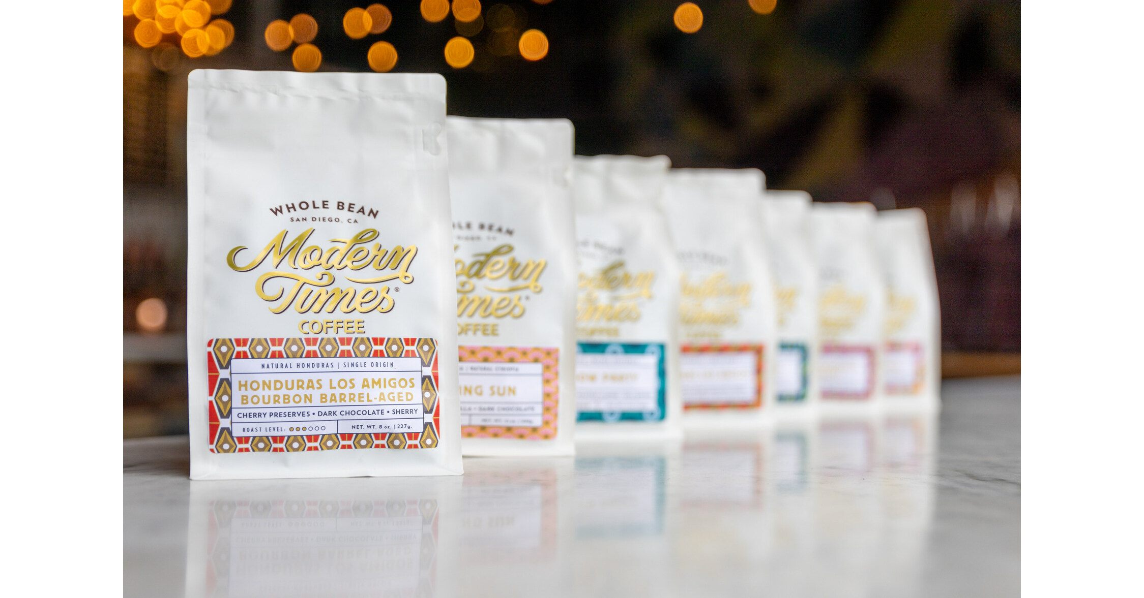 Modern Times Coffee brews up a bold new look with up-leveled packaging ...