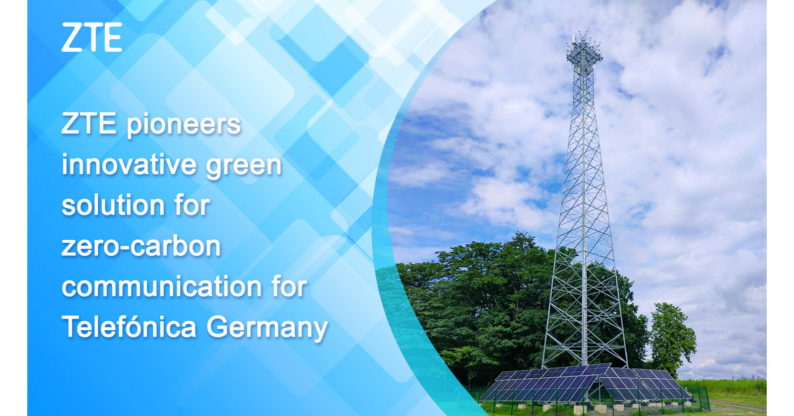中興通訊攜手德國O2探索零碳站點建設，為通信未來注入綠色創新