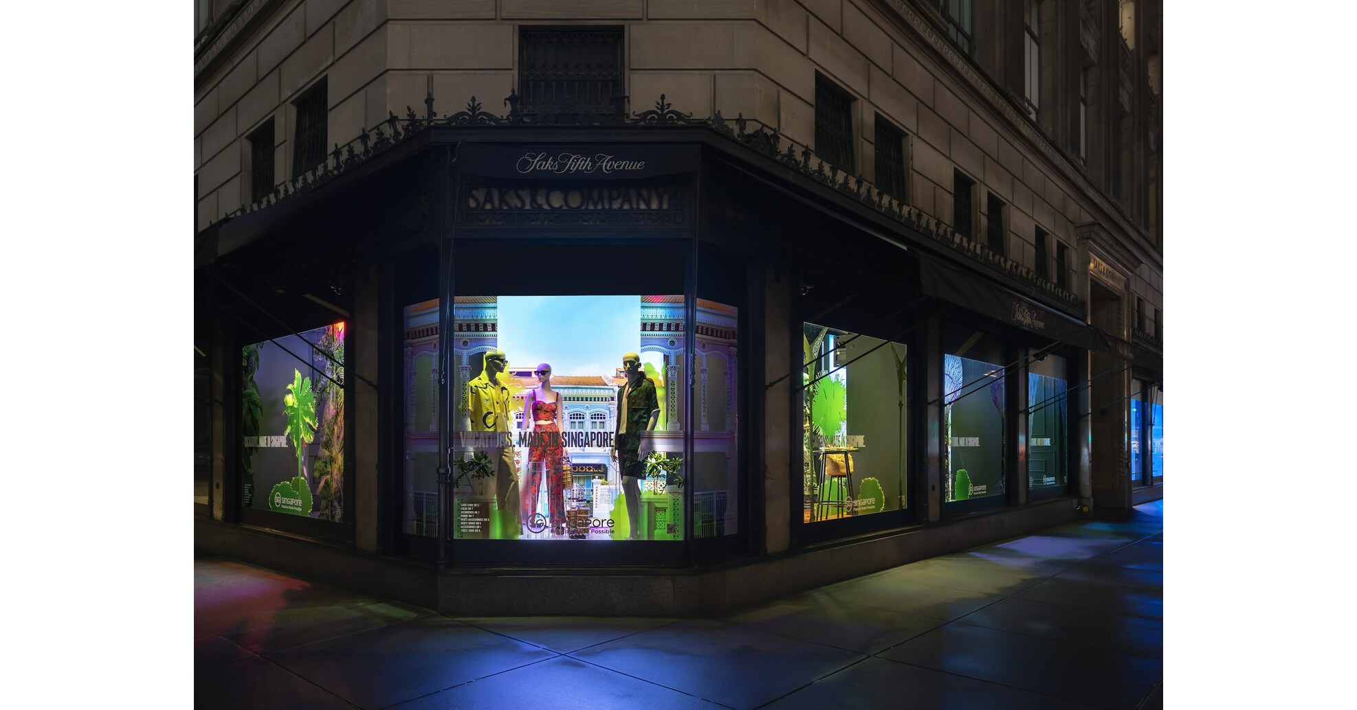 Singapore Tourism Board Partners with Saks Fifth Avenue to Debut the ...