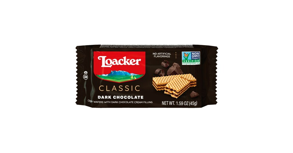Loacker Expands its Bestselling Dark Chocolate Wafers with On-The-Go Pack