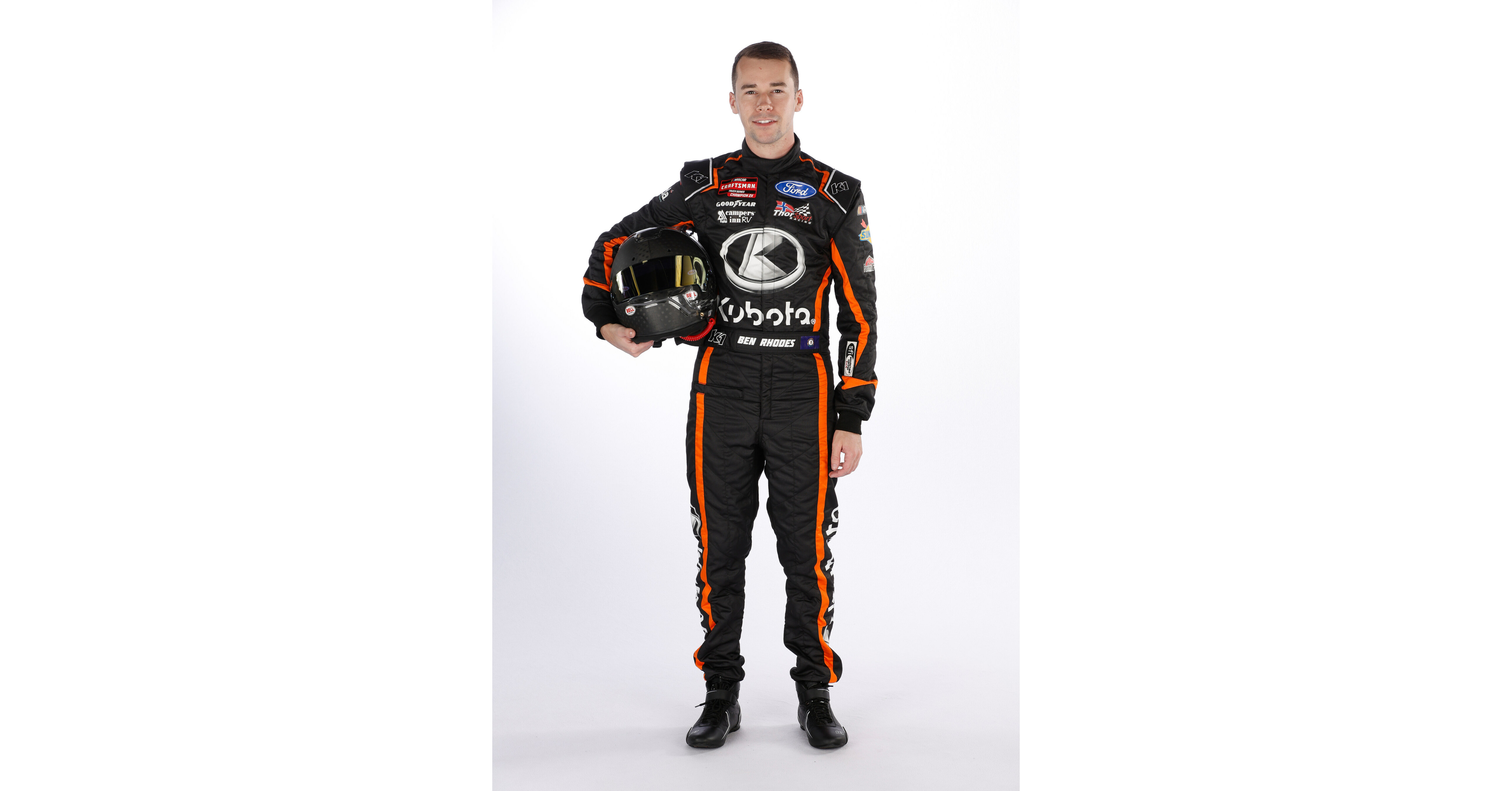 Kubota Returns as a Primary Sponsor of ThorSport Racing, Ben Rhodes for ...