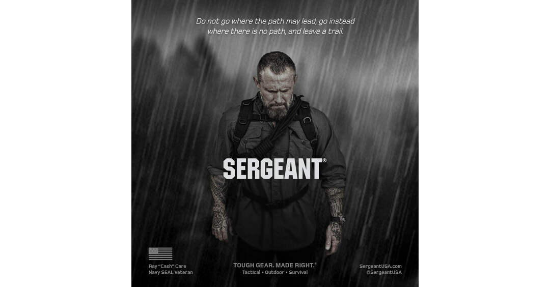 SERGEANT ANNOUNCES RAY "CASH" CARE AS GLOBAL BRAND AMBASSADOR