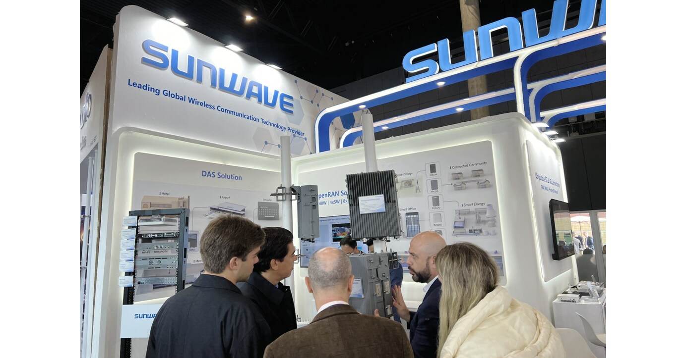 Menggerakkan Berbagai Industri: Sunwave Tampil dengan Luar Biasa di MWC Barcelona 2024
