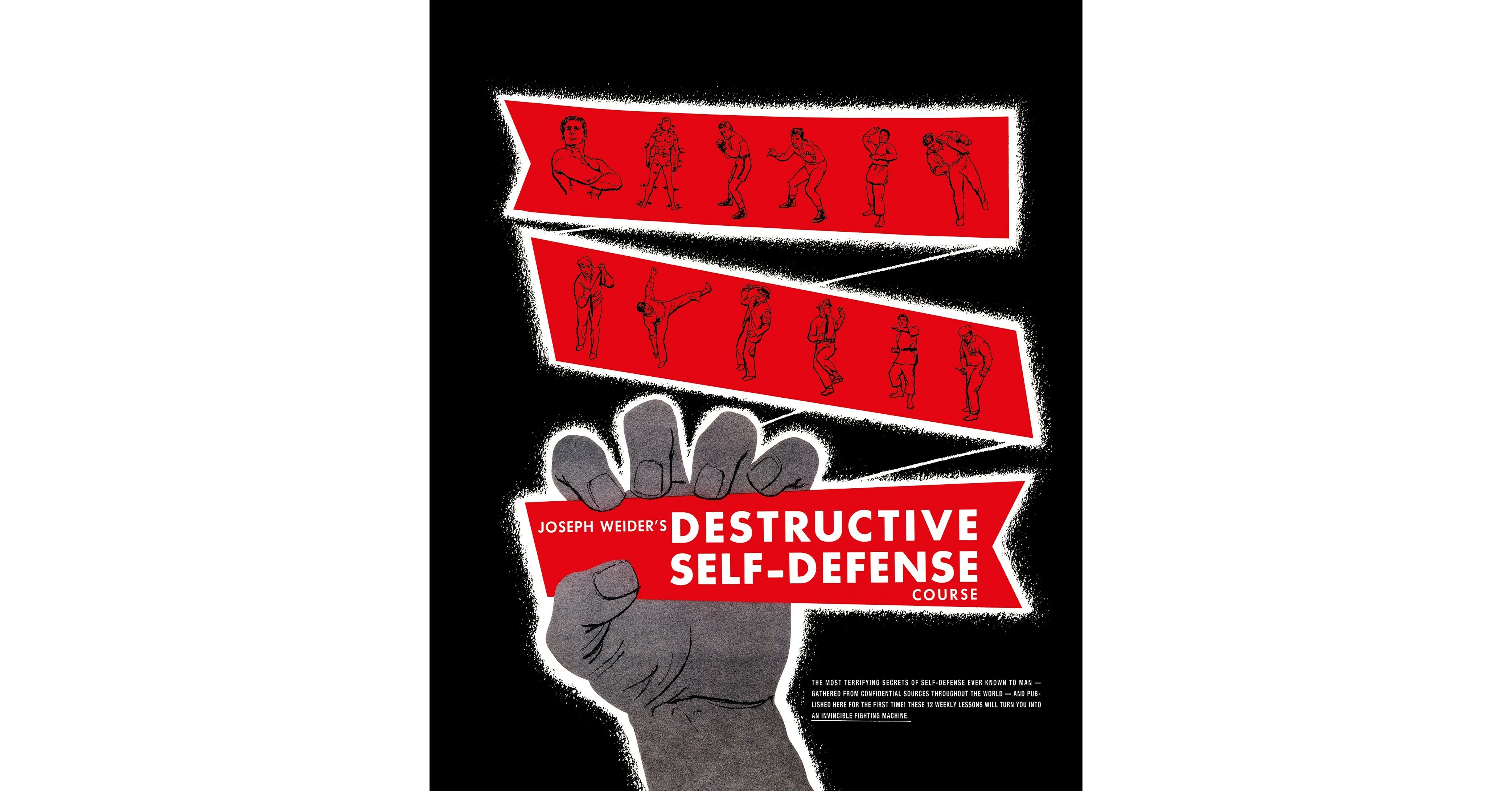 Iconic Self-Defense Classic 'Destructive Self-Defense Course' by Joe ...