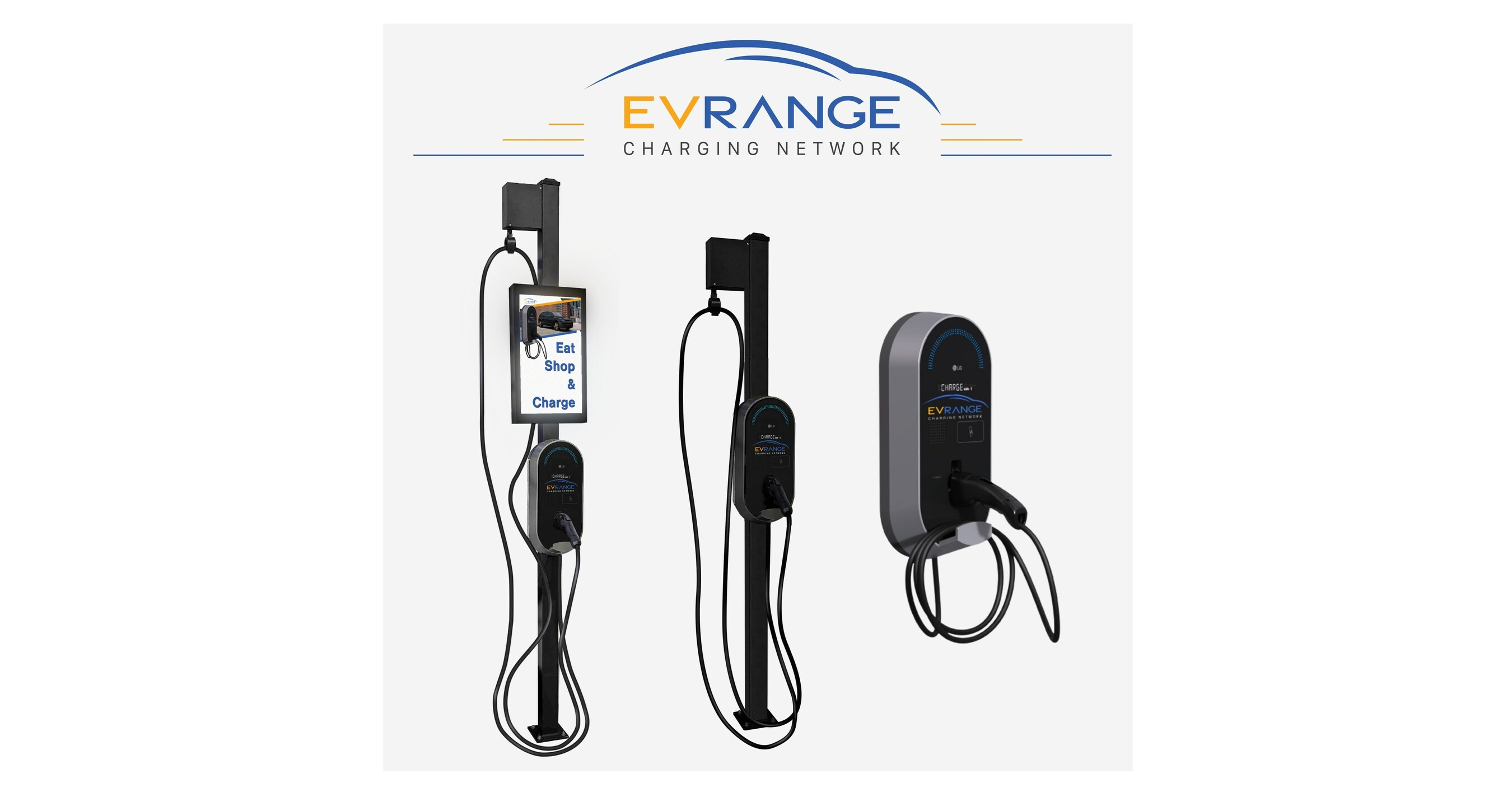 EV Range's Charging Network now includes LG electric vehicle charger